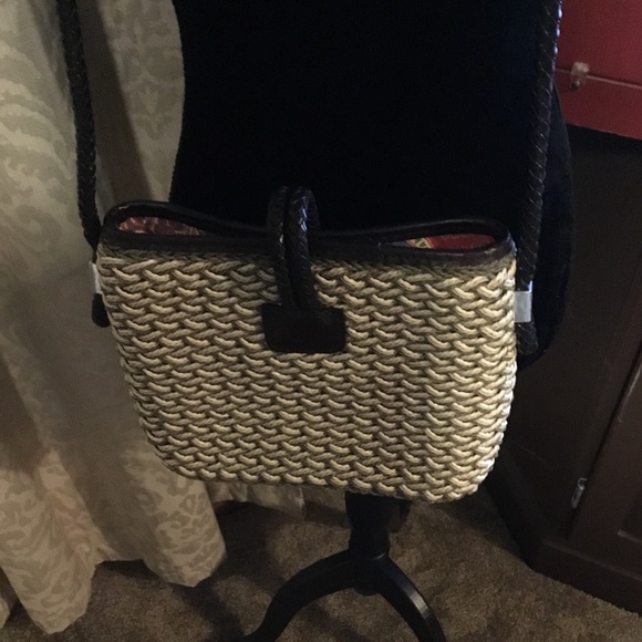 Bags | Gorgeous Brighton Basket Weave Handbag | Poshmark